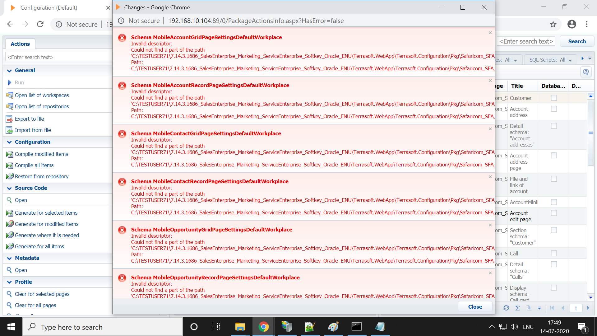 Error While Updating From Svn Repository Community Creatio 